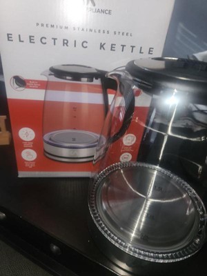 Electric Tea Kettle - 1.8l Glass & Stainless Steel Electric Tea Kettle ...