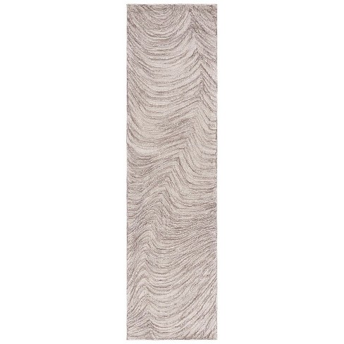 Trace Trc901 Hand Tufted Runner Rug - Brown/ivory - 2'3"x9' - Safavieh ...
