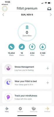 Fitbit Sense 2 Smartwatch - Platinum Aluminum With Lunar White Band ...
