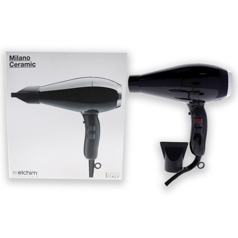 Elchim Milano Ceramic Hair Dryer - Black-silver - 1 Pc : Target