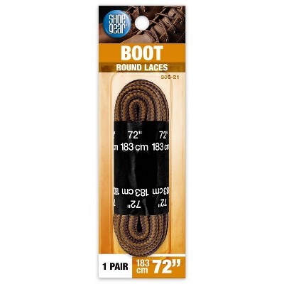 Shoe Gear Boot Laces - Black 72" : Target
