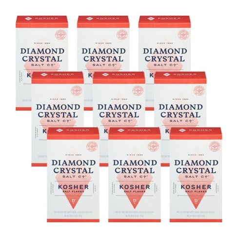 Diamond Crystal Kosher Salt Flakes - Case Of 9/3 Lb : Target