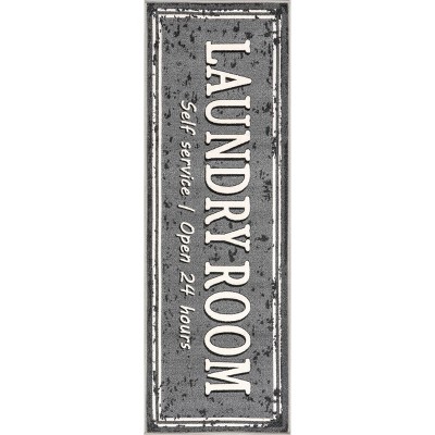 Nuloom Abstract 2x5 Machine Washable Laundry Indoor Mat For Living Room ...