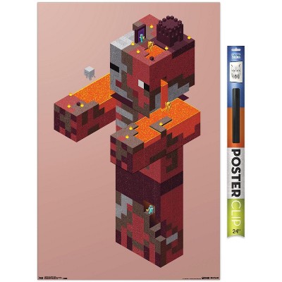 Trends International Minecraft - Pigman Nether Unframed Wall Poster ...