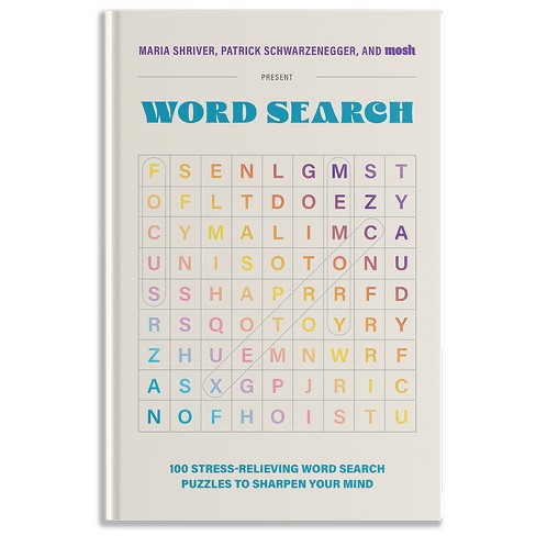 100 Stress-relieving Word Search Puzzles To Sharpen Your Mind - (puzzle ...