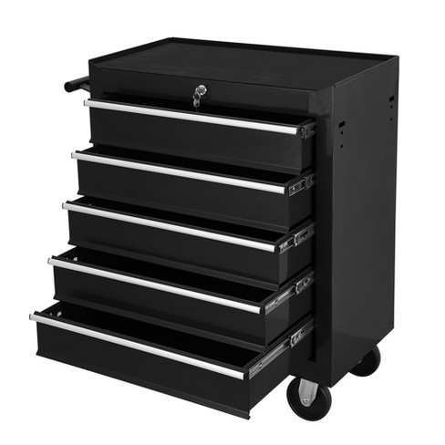 Tool Chest,5 Drawers Tool Cart With Wheels,metal Rolling Tool Cart ...
