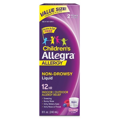 Allegra 12 Hour Allergy Relief Tablets - Fexofenadine Hydrochloride ...
