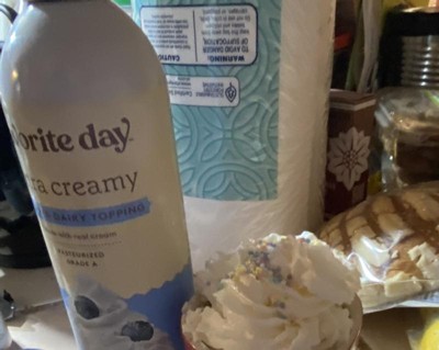 Extra Creamy Whipped Dairy Topping - 13oz - Favorite Day™ : Target
