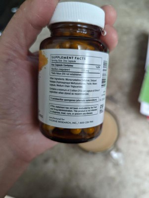 Thorne Research - Bacillus Coagulans Probiotic - Shelf Stable Probiotic ...
