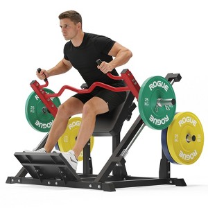 Garvee Liner Row Machine, Carbon Steel Guided Back Trainer with Linear ...