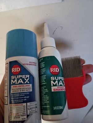 Rid Super Max 5-in-1 Hair & Home Complete Lice Treatment Kit : Target