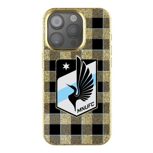 Keyscaper Minnesota United Fc Plaid Bling Cell Phone Case For Iphone 15 ...