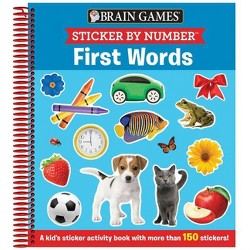 Brain Games - Sticker By Letter: Super Cute!- By Publications ...