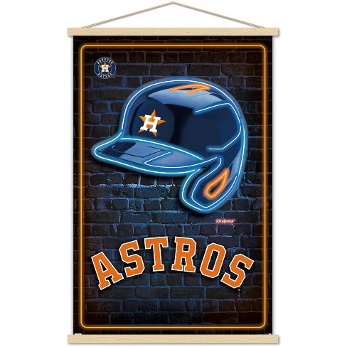 Trends International Mlb Houston Astros - Neon Helmet 23 Magnetic ...