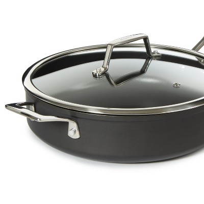 Berghoff Essentials Non-stick Hard Anodized 11" Deep Skillet 4.3qt ...