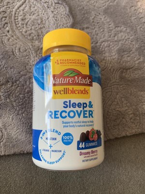 Nature Made Wellblends Sleep And Recover Sleep Aid Gummies With ...