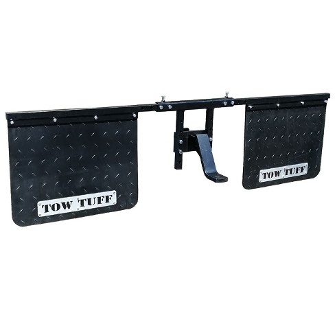 Tow Tuff 18 X 24 Inch Universal Hitch Mount Rubber Rear Splash Guard ...