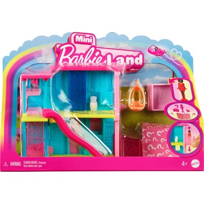 Barbie Mini Barbieland Doll House Playsets With 1.5-inch Doll ...