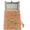 Funphix Lookout Post Outdoor Wooden Playhouse, Buildable Kids Backyard ...