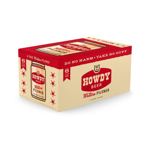Howdy Western Pilsner - 6pk/12 Fl Oz Cans : Target
