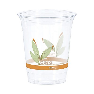 Exquisite 12 Ounce Disposable Clear Plastic Cups-50 Count : Target