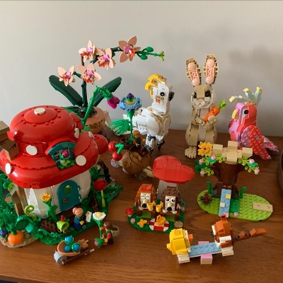 Lego Creator 3 In 1 Cute Bunny Building Toy With 3 Build Options, Bunny ...