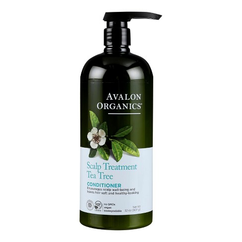 Avalon Organics Scalp Treatment Tea Tree Conditioner - 32 Oz : Target