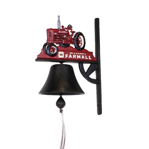 Farmall Cast Iron Tractor Bell With Bracket Rhy-1 : Target