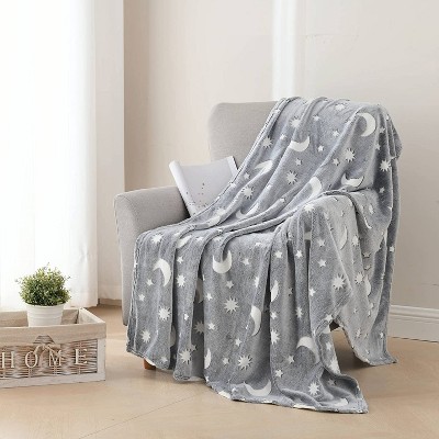 Noble House Glow In The Dark Super Fun & Cozy Microplush Throw Blanket ...