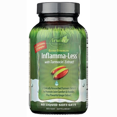 Irwin Naturals Inflamma-less, 80 Liquid Soft-gels : Target
