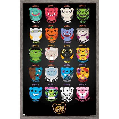 Trends International Deddy Bears - Grid Framed Wall Poster Prints : Target