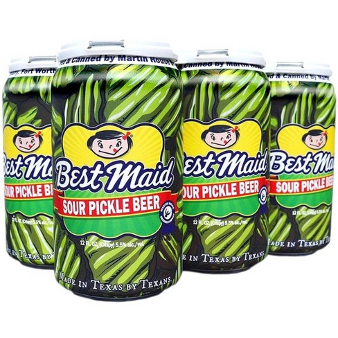 Martin House Best Maid Sour Pickle Beer - 6pk/12 Fl Oz Cans : Target
