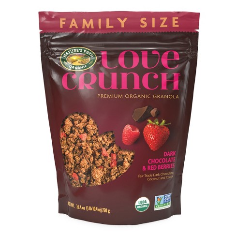 Nature's Path Love Crunch Dark Chocolate & Red Berries Granola - 26.4oz ...