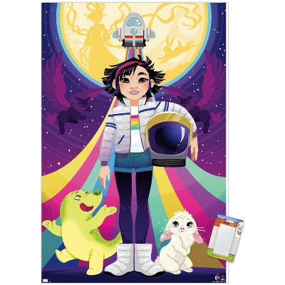 Trends International Netflix Over The Moon - Key Art Unframed Wall ...