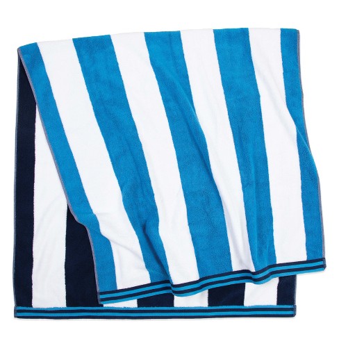 Aston And Arden Striped Reversible Oversized Thick Beach Towel (35x70 ...