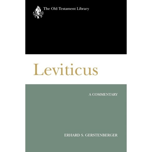 Leviticus (otl) - (old Testament Library) By Erhard Gerstenberger ...