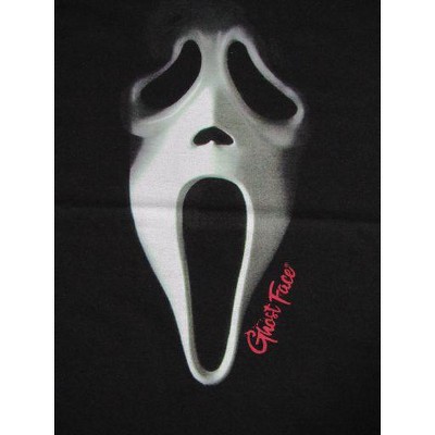 Ghostface With Pink Logo Men's Black Graphic Tee-5xl : Target