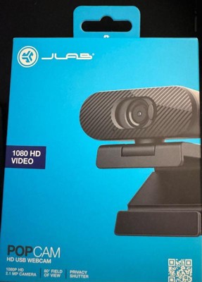 Jlab Go Pop Usb Webcam - Black : Target