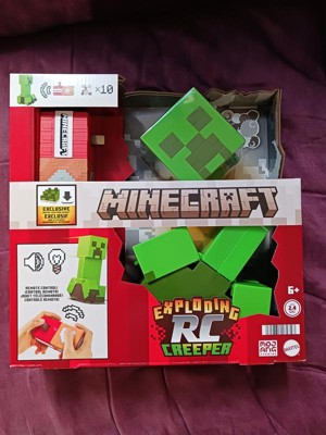 Minecraft Exploding Rc Creeper With Lights & Sounds With 10 Explosion ...