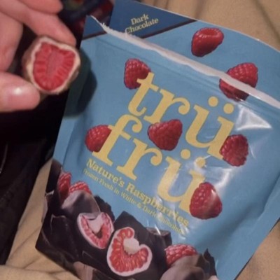 Tru Fru White & Dark Chocolate Frozen Whole Raspberries - 8oz : Target
