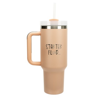 100 North Starter Fluid Coffee Addict Wrap-around 40 Oz. Stainless ...