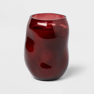 14oz Matte Ceramic Candle Red Bamboo & Apple Red - Project 62™ : Target