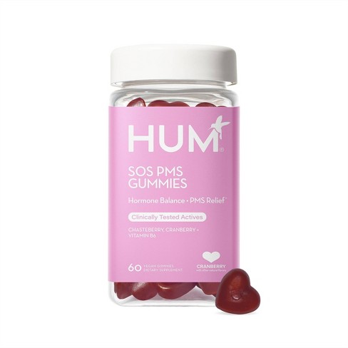 Hum Nutrition Sos Pms For Pms Relief & Mood Support Vegan Gummies ...