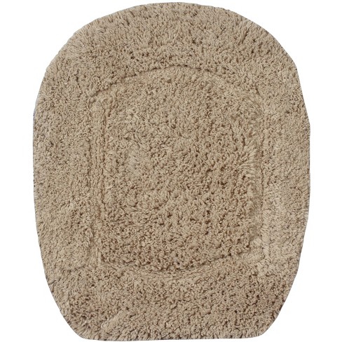 18"x18" Waterford Collection Linen Cotton Tufted Bath Rug - Home ...