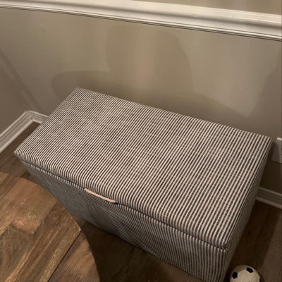 Lynwood Cube Bench Ticking Striped (fa) - Threshold™ Designed With ...