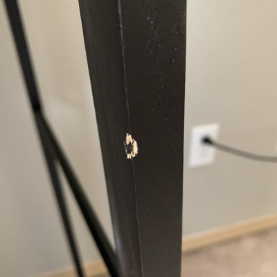 20" X 65" Wood Ladder Standing Mirror Brown - Threshold™ : Target