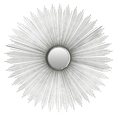 Sun Burst Mirror - Silver - Safavieh : Target