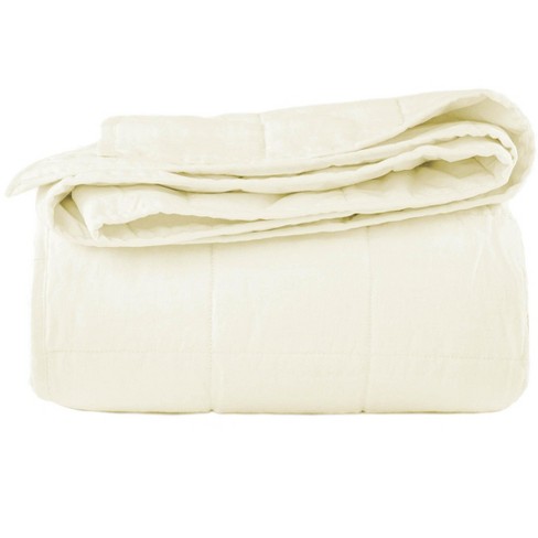 French Linen Box Stitch Quilt - Full/queen - Cream | Bokser Home : Target