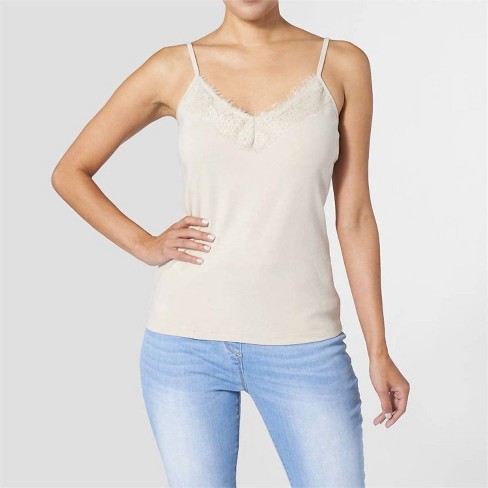 Women's Belinda Lacey Tank Top - Coco + Carmen : Target