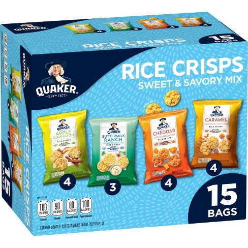 Quaker Rice Crisp - 0.67oz/15ct : Target
